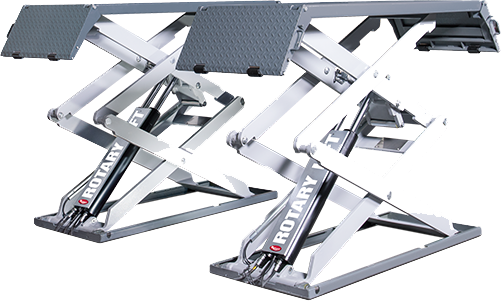 Low Profile Scissor Lifts - Bullworthy Garage Equipment