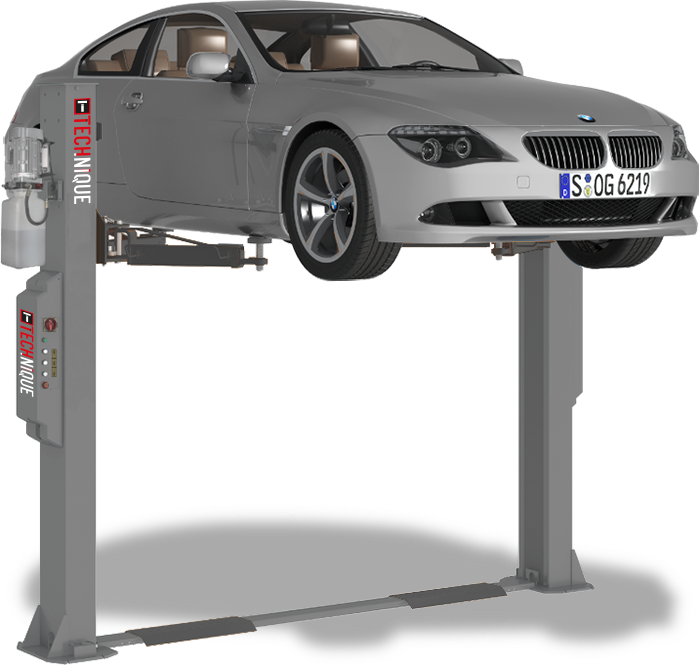 Technique Two Post Lifts - Bullworthy Garage Equipment